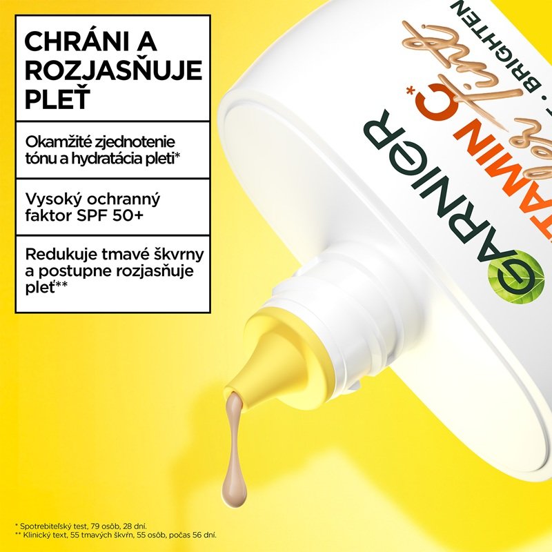 Vitamin C Wonder Tint SPF 50+, odtieň Light| Garnier